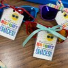 End of Year Class Sunglasses/shades Gift Tags, Your Future is so Bright ...