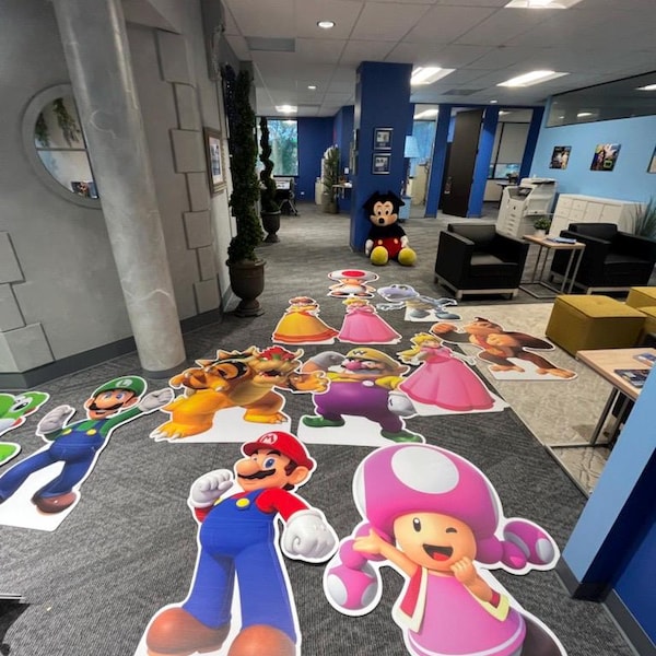 Alice Cutout Cardboard Backdrop | Birthday Sign Yard Cutout | Event and ...