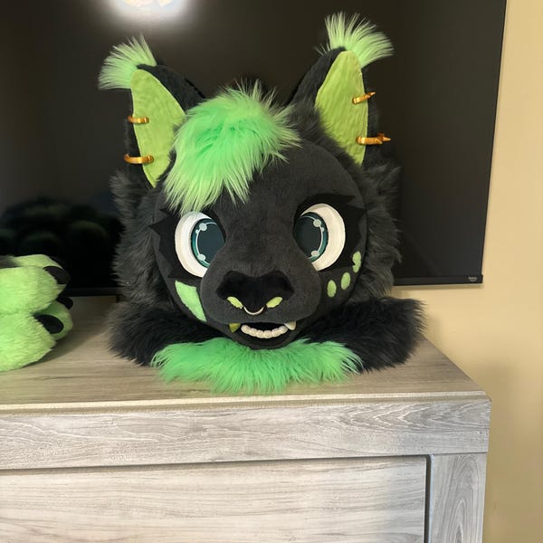 Adjustable Fursuit Head Lining Tutorial - PDF Guide - for TPU or Foam ...