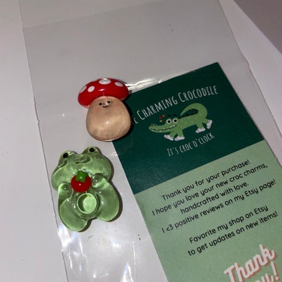 Bubble Froggy Croc Charm - Etsy