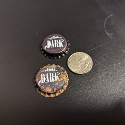 10 Fallout Unofficial Bottle Caps or Fridge Magnets in Weathered/clean ...
