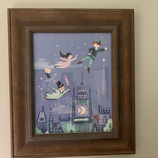 Exclusive Peter Pan Print, Peter Pan Nursery, Neverland Art, Peter Pan ...