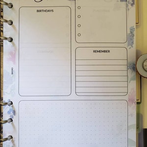 MINI HAPPY PLANNER Inserts, Happy Planner Printable Inserts, Happy ...