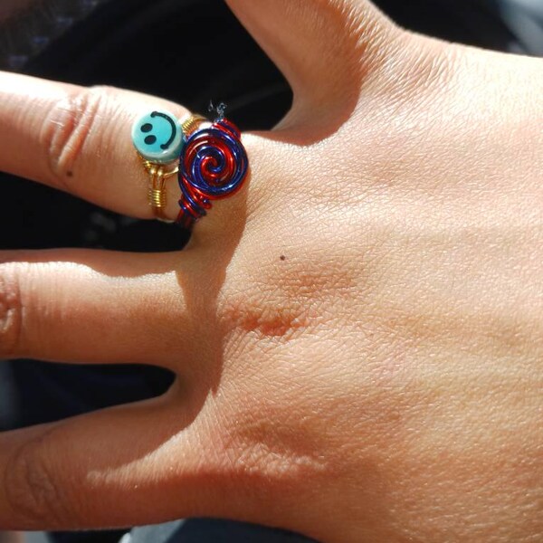 Large Pink Cats Eye Ring - Etsy