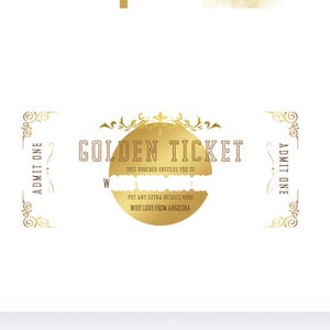 Editable Theatre Ticket Template, Custom Theatre Ticket Gift, Printable ...