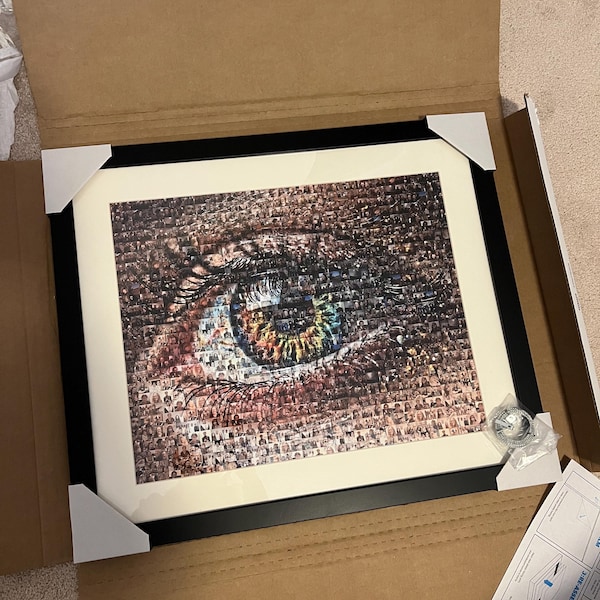 Vincent Van Gogh Starry Night Tabby Cat Framed Wall Art, Optional ...