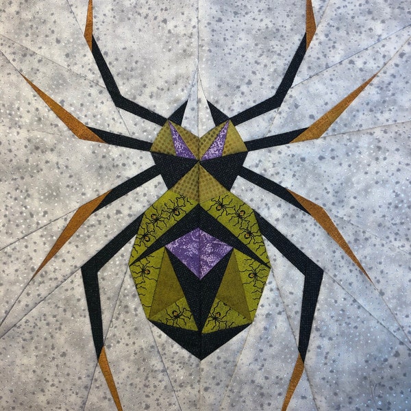 Wicked Weaver Paper Piecing Pattern - PDF Format - Etsy