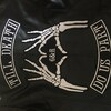 Custom Skeleton Hand Patch With Banner, Patch for Bridal Denim Jacket ...