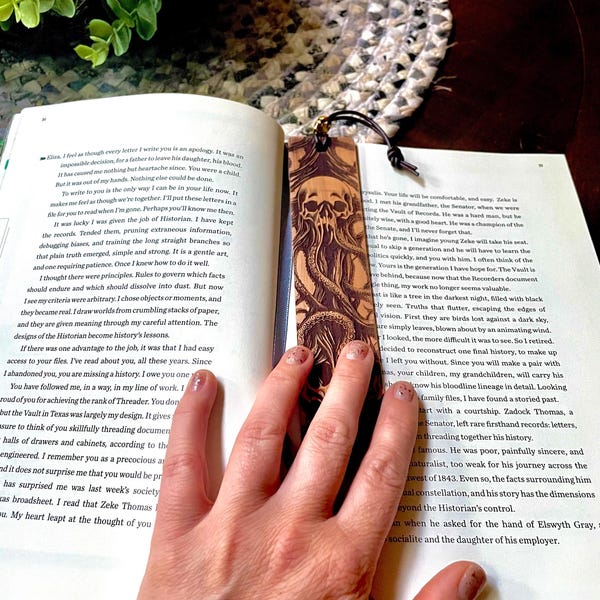 Wooden Cthulhu Bookmark - 6 Designs - Engraved Hardwood Bookmarks ...