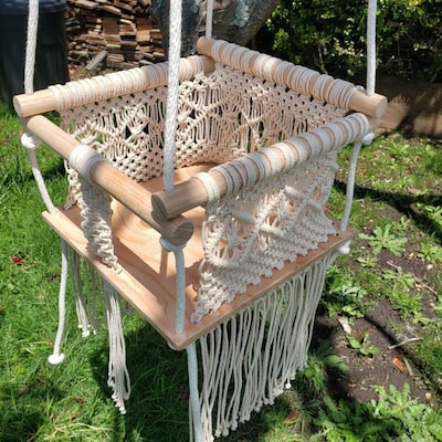 PATTERN Macrame Baby Swing DIY Instant Download Step by Step ...