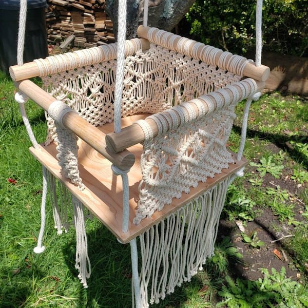 PATTERN Macrame Baby Swing DIY Instant Download Step by Step ...