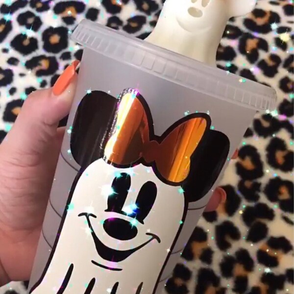 Magical Straw Happy Haunt Ghost | Straw Buddy | Straw Charm | Straw ...