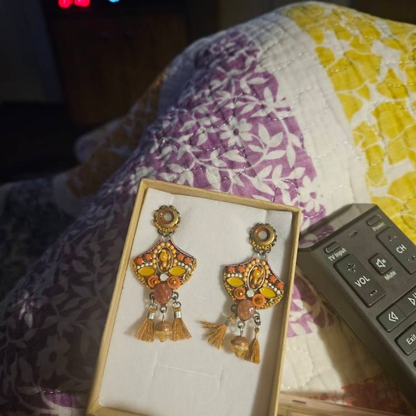 Round Multi Color Swarovski Crystal Pin, Big Unique Round Pin With ...