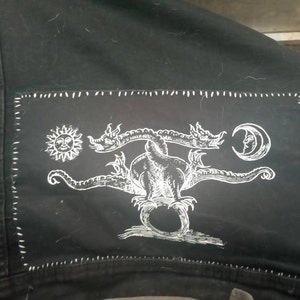 Addams Family Credo Small Patch - Etsy