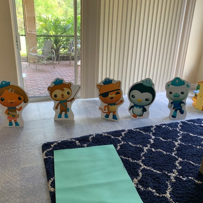 Octonauts Characters Party Prop, 24in Tall, Cut-outs, Standee please ...