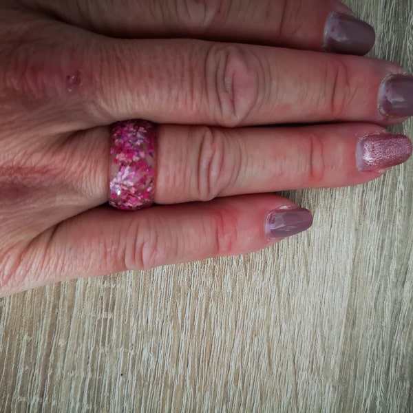 Four Seasons Spring Ring / Cherry Blossom Ring / Real Flower Ring ...