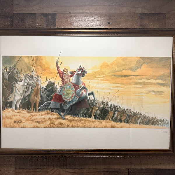 Spiderman Print With Doctor Octopus, Venom, Mysterio, Green Goblin and ...