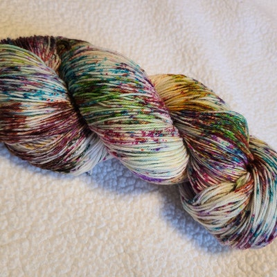 Everyday Pride Hand Dyed Rainbow Variegated Yarn Superwash Merino Wool ...