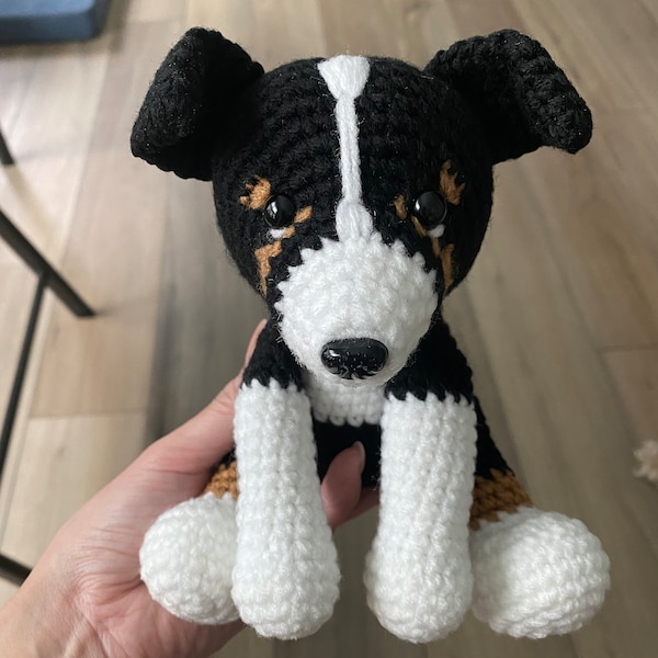 Aussie Puppies Crochet Pattern: Australian Shepherd, Dog Bed, Bone ...