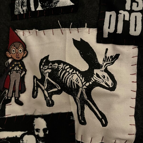 Creature of Darkness Sticker - Bat Deer Hybrid - Etsy