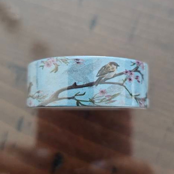 Pretty Plum Blossom Washi Tape / Pink Floral Washi Tape / Pen Pal Gift ...