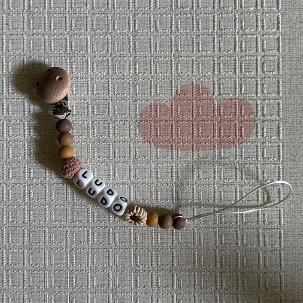 Personalized Pacifier Clip, Custom Baby Pacifier Clip, Personalized ...