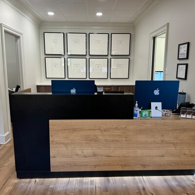 Aquamarine Reception Desk - Etsy