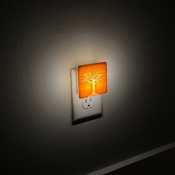 Tree Night Light, Bonsai, Rustic Decor, Tree of Life - Etsy