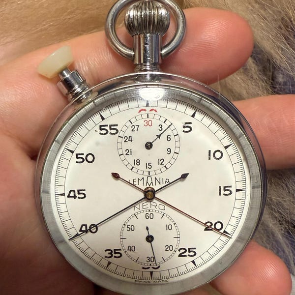 Omega Calibre 27 Car Clock With Unusual Movement - Etsy