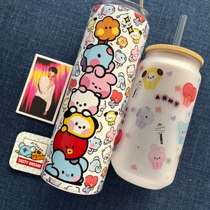 Customized BTS BT21 Water Bottle, BTS BT21 Mug, BTS BT21 Tumbler ...
