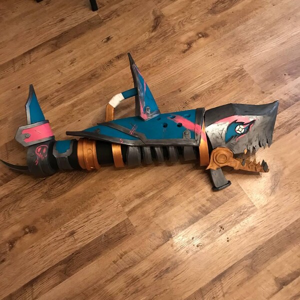 Jinx Arcane Fishbones Cosplay Blueprint and Instruction Guide (PDF) - Etsy