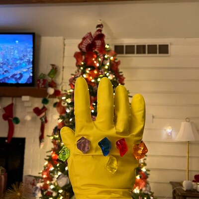 Infinity Stones Gems Gauntlet Replica Cosplay Supply Avengers Infinity ...