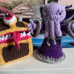Mimic Chest Crochet Amigurumi Pattern - Etsy