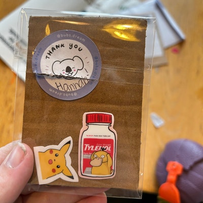 Psyduck Sticker, Waterproof Pokemon Sticker - Etsy