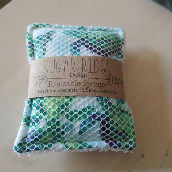 Reusable Kitchen Sponge, Eco Friendly, Reusable, Kitchen Sponge, Zero ...