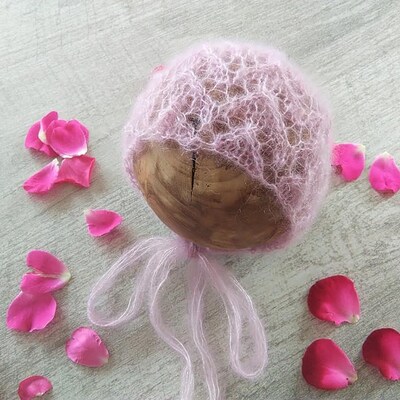 Aaron Bonnet PDF PATTERN Newborn Knit Bonnet Hat Photo - Etsy