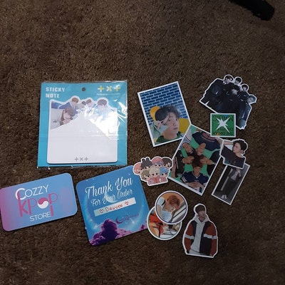 Sticky Notes Bts Twice Txt Seventeen Got7 Bts Memo Pads Sticky Notes ...