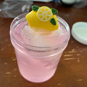 Dragon Fruit Jelly Cube Slime Pink Clear Scented Slime - Etsy