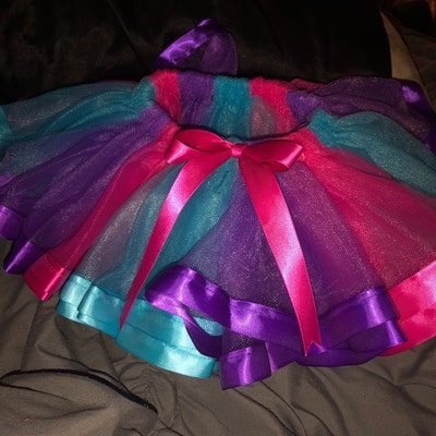 Create Your Own 2-4 Colors Ribbon Trimmed Tutu Sizes Preemie to 10/12 ...