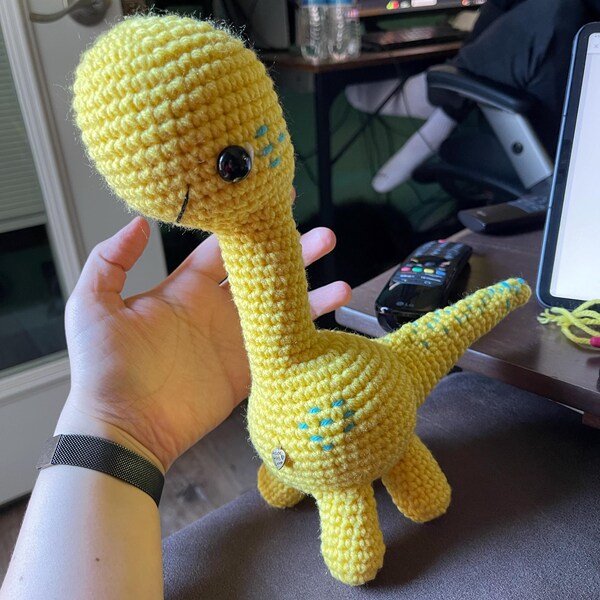 PATTERN: Bruno the Brontosaurus - Crochet Brontosaurus Pattern ...