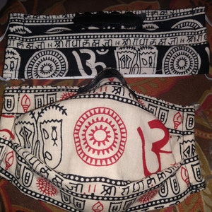 Therapeutic Eye Mask Earth Element Five Elements Mantras - Etsy