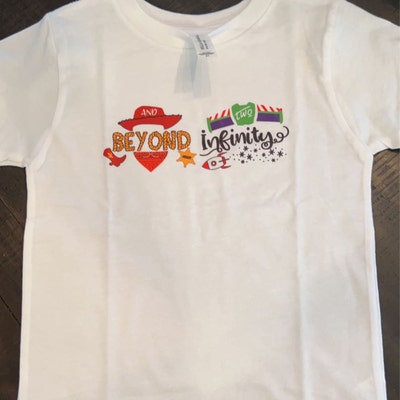 TWO INFINITY SHIRT Two Infinity and Beyond Couple Matching Shirts Toy ...