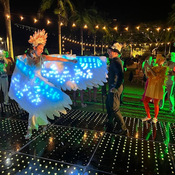 Silver Mirror Jacket / Glass Man Performance Christmas Costume / Broken ...