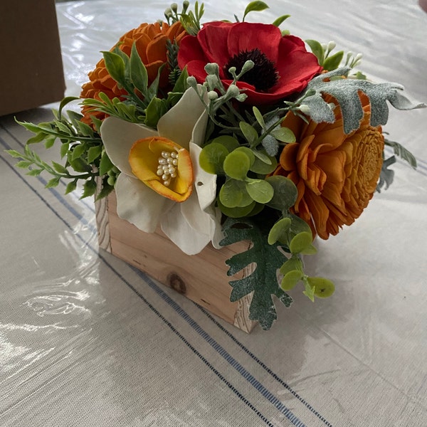 Sola Wood Flowers, Wooden Flower Arrangement, Wood Flower Arrangement ...