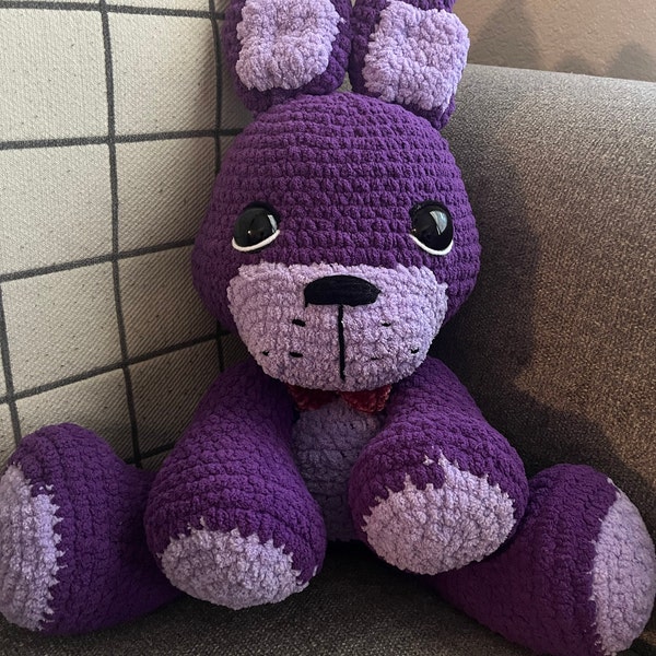 2in1 Big Top Rabid Rabbit Crochet Pattern DIGITAL PDF | Amigurumi ...