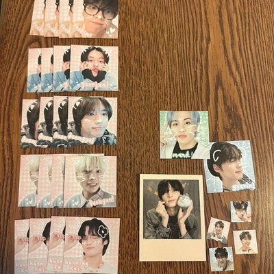 Seventeen Mail Stickers pack of 20 Cute Svt Kpop Happy Mail Square ...