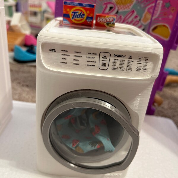 Miniature 1:6 Dollhouse Cleaning Supplies, Miniature Laundry Detergent ...