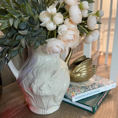 Hazel Atlas Amber Glass Apple Blossom Trivet Dish Vintage - Etsy