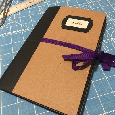 Book Cover Labels Kit for Die Cut Machines 4 Designs and Printable ...