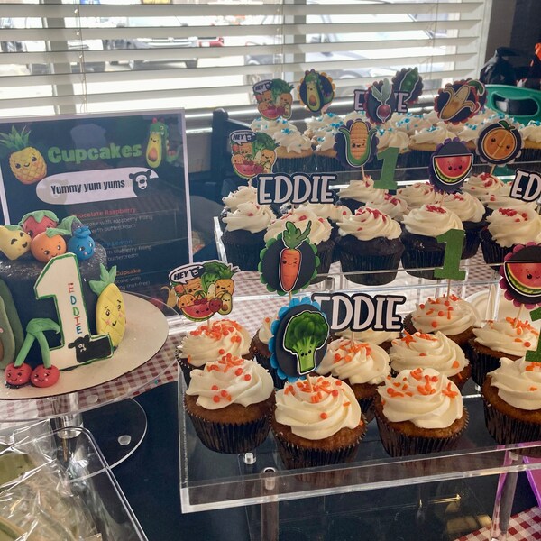 Ms Rachel Custom Herbie , Georgie Cupcake Toppers / Custom Cupcake ...